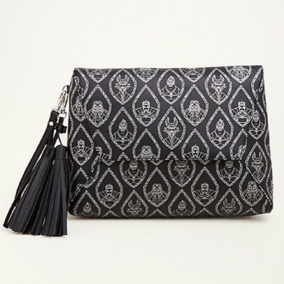 Loungefly | Bags | Loungefly Disney Villains Clutch With Tassels | Poshmark